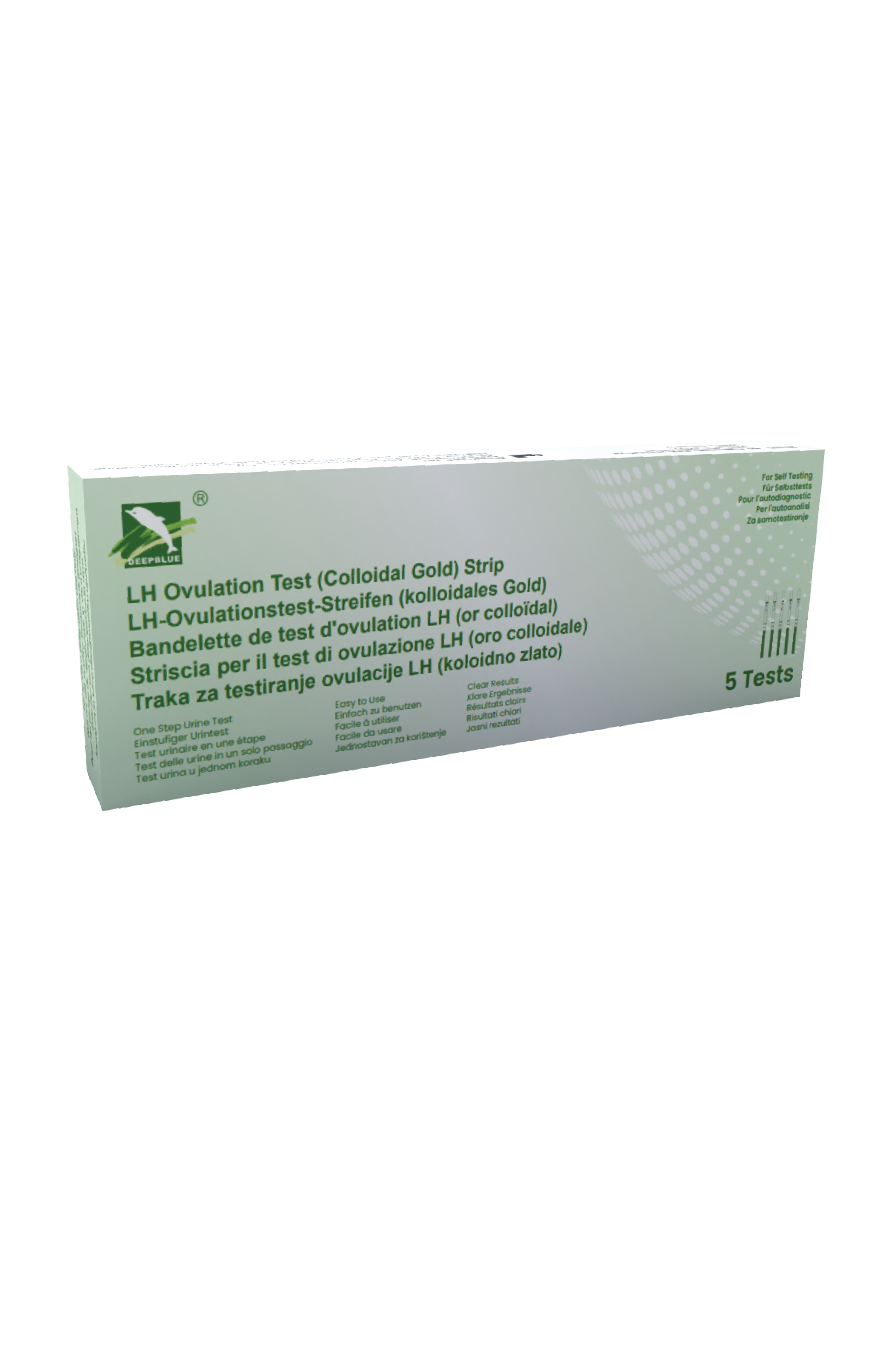 Buy Deepblue Lh Ovulation Test Strips 5er Box Odemshop 